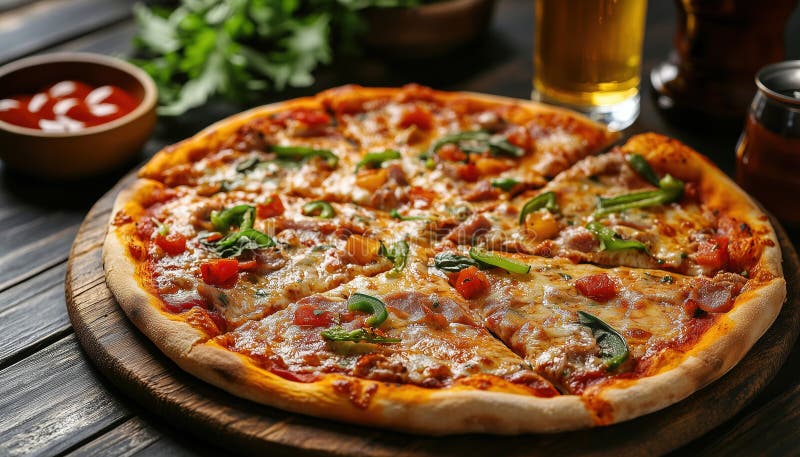 Enjoy a Traditional Mexican Pizza Paired with an Ice-Cold Beer in a ...