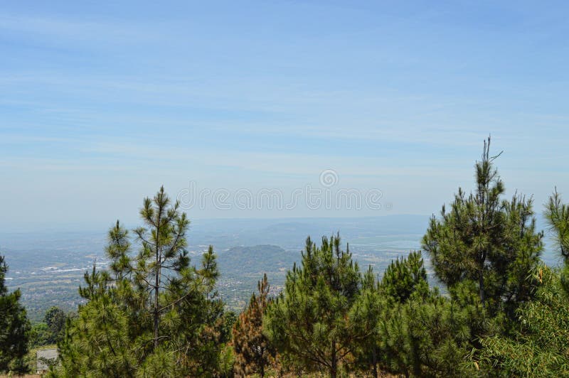Enjoy the View in the Hilly Area Stock Photo - Image of scenic, scenery ...