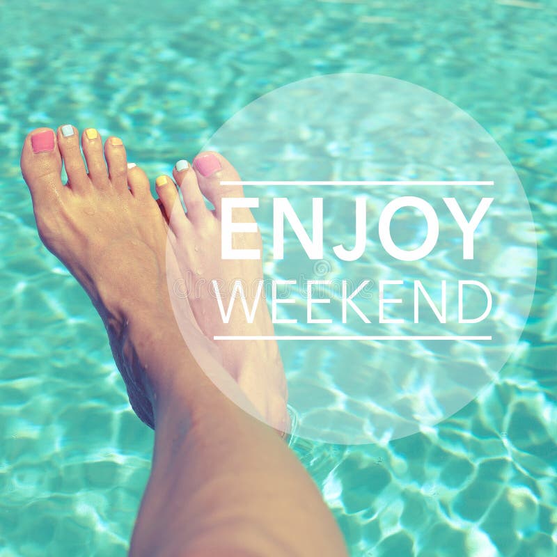 Happy Weekend Break stock image. Image of positive, break - 54757615