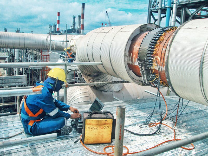 X-ray Inspection of the Pipeline before the Descent into the Trench in ...