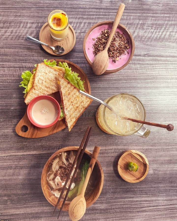 Enjoy Your Day with Healthy Food Editorial Photo - Image of enjoy ...