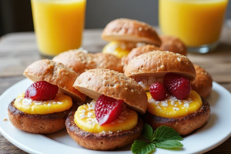 Enjoyable Brunch Ideas stock illustration. Illustration of arrangements ...