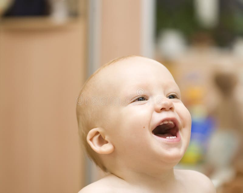 Enjoying baby face stock photo. Image of looking, perfection - 4269716