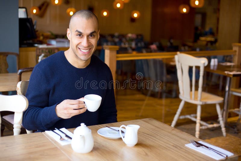 Enjoying a cup of tea stock photo. Image of cheerful - 63610672