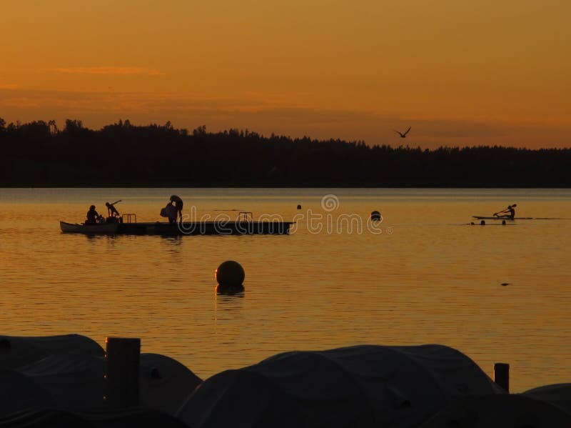Enjoying the Late Evening stock image. Image of nature - 26588119