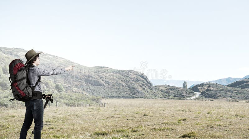 Enjoying Nature Wilderness! Stock Photo - Image of green, adventure ...