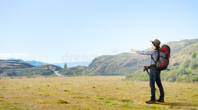 Enjoying Nature Wilderness! Stock Image - Image of tourism, lifestyle ...