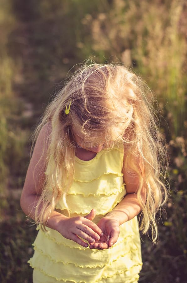 Enjoying spring time stock photo. Image of meadow, natural - 88937138