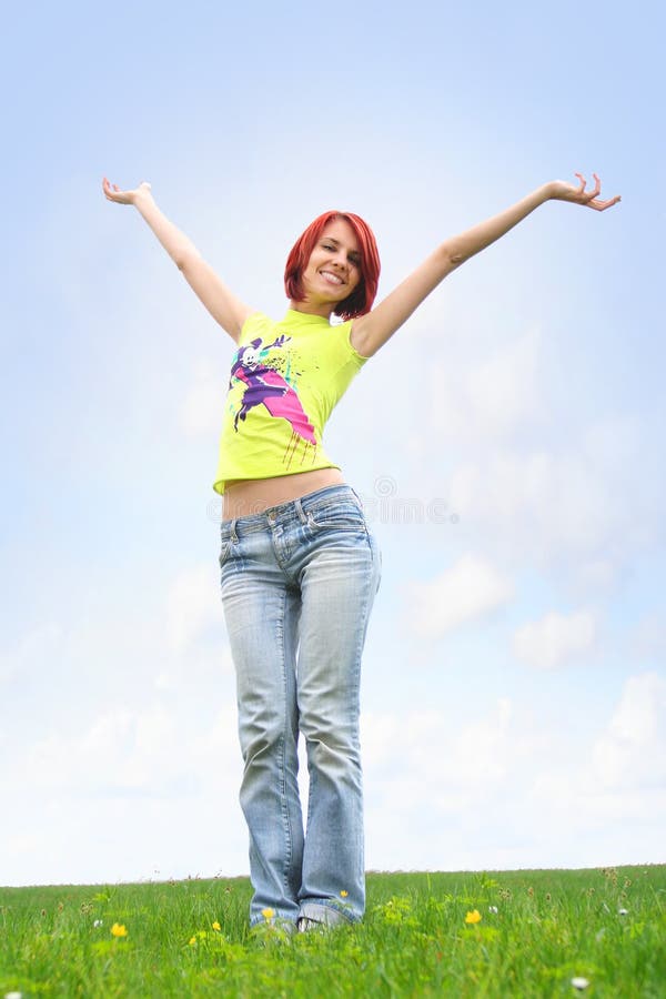Enjoyment stock image. Image of enjoyment, action, arms - 5156061