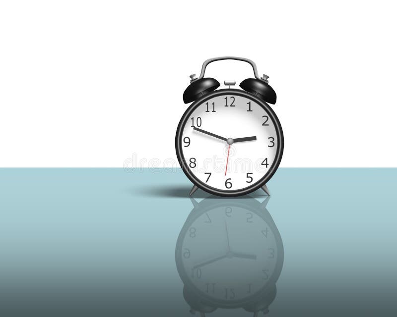 Ringklocka Med Den Tomma Framsidan Fotografering för Bildbyråer - Bild ...