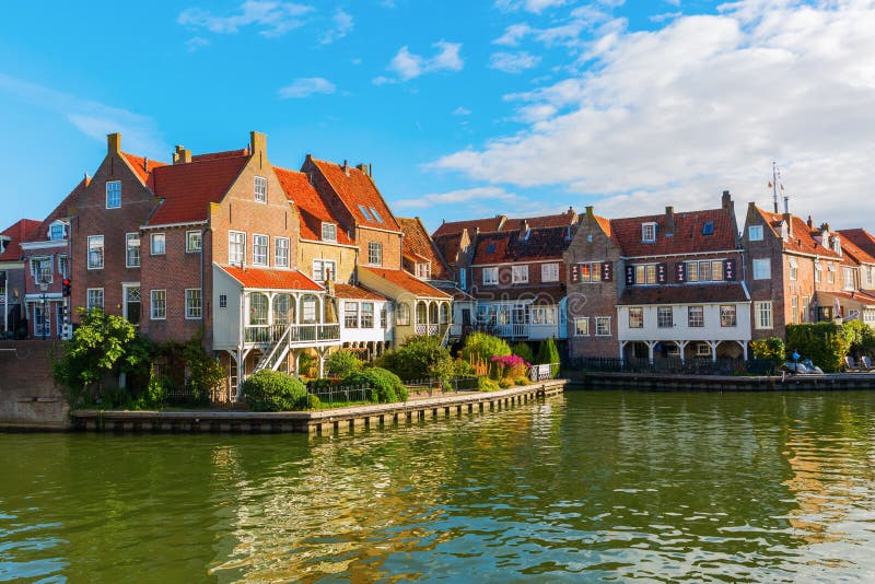Enkhuizen, Netherlands editorial stock image. Image of blue - 80821484