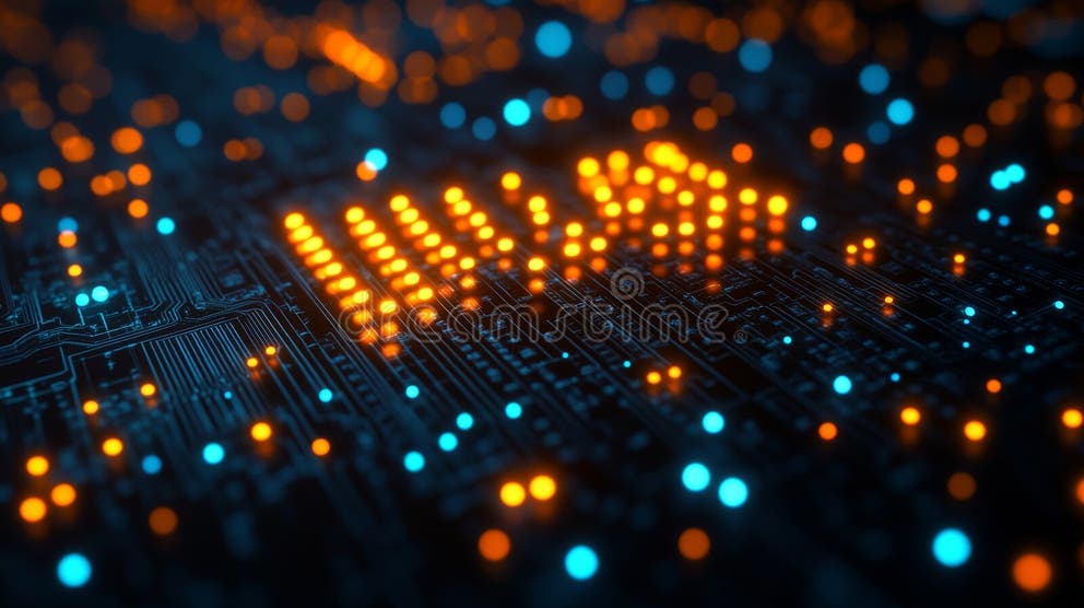 An Enlarged Image of a Blockchain Transaction Undergoing Verification ...