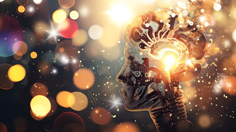 Enlightened Mind: Abstract Concept Art of Human Creativity and ...