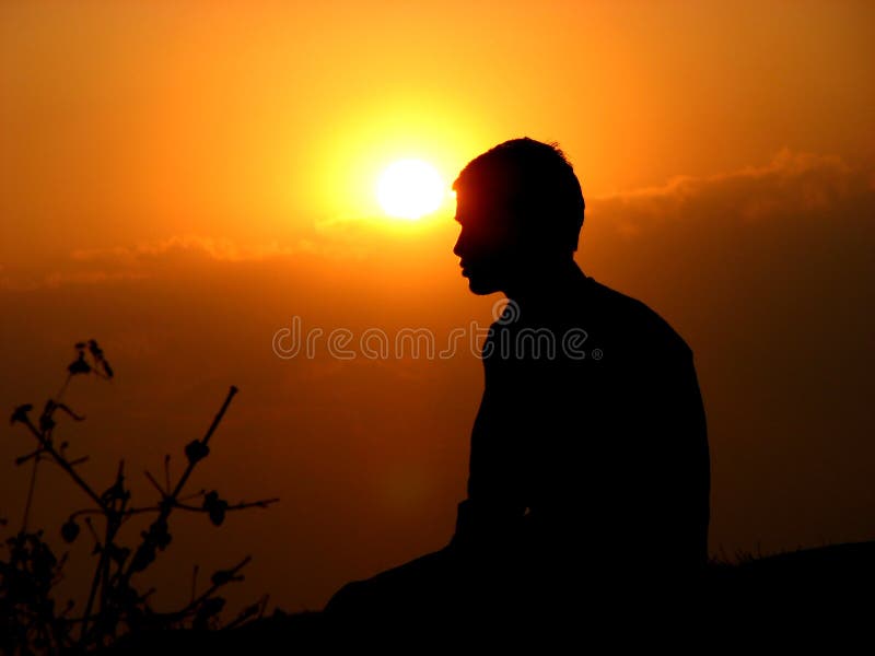 Enlightenment stock image. Image of energies, meditating - 1954035