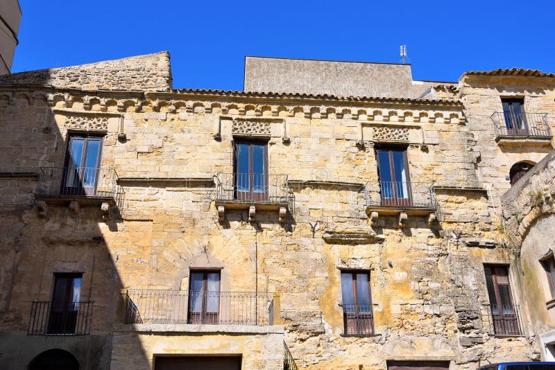 Enna Sicily Italy stock image. Image of historic, tourism - 262944531