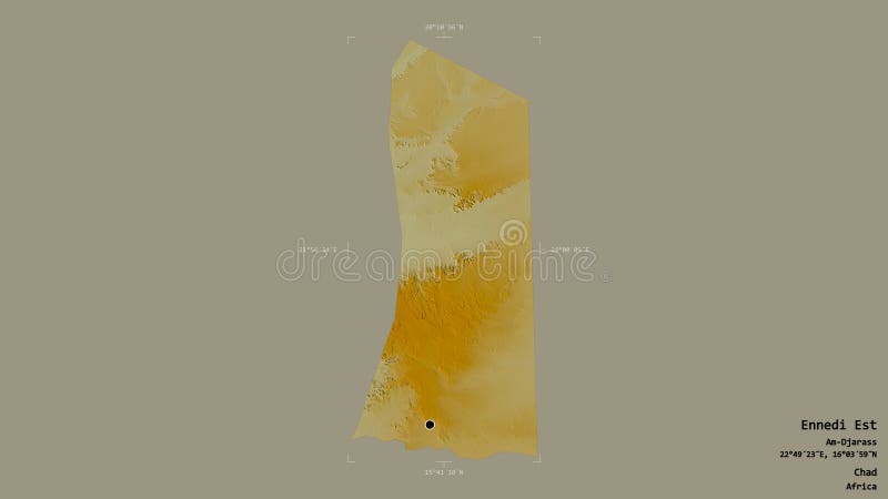 Ennedi Est, Chad. Physical. Capital Stock Illustration - Illustration ...