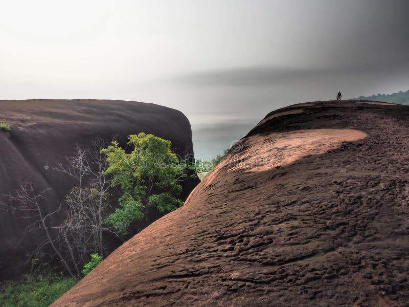 Enormous rock stock image. Image of stone, basalt, summer - 90838857