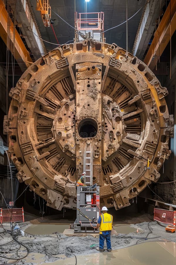 Enormous Underground Tunnel Drilling and Excavation Project for ...