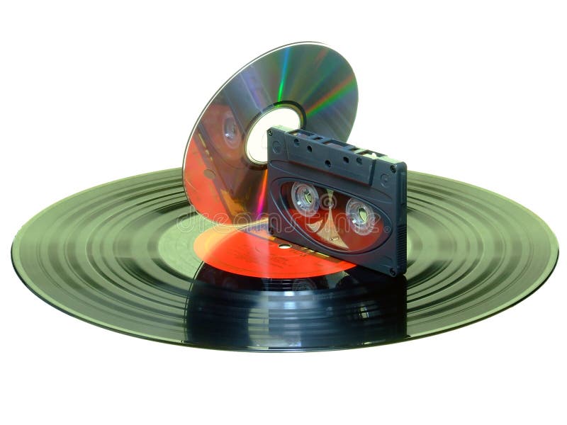 Cd de cassette image stock. Image du fond, medias, idée - 9838339