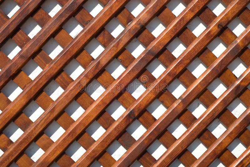 Enrejado de madera imagen de archivo. Imagen de cuadrado - 15737593