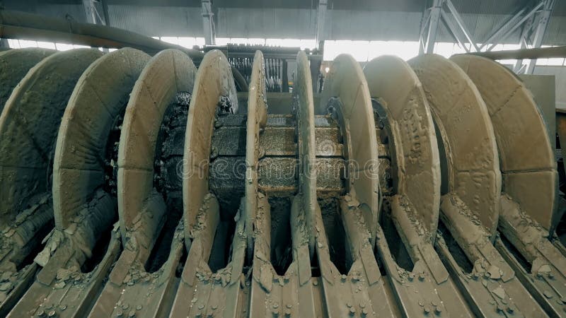 Enrichment of Copper Ore Inside of a Copper Processing Industry Plant ...