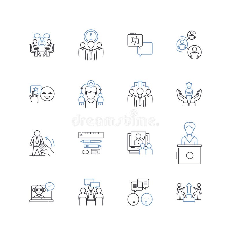 Enrichment Exercise Line Icons Collection. Mindfulness, Creativity ...