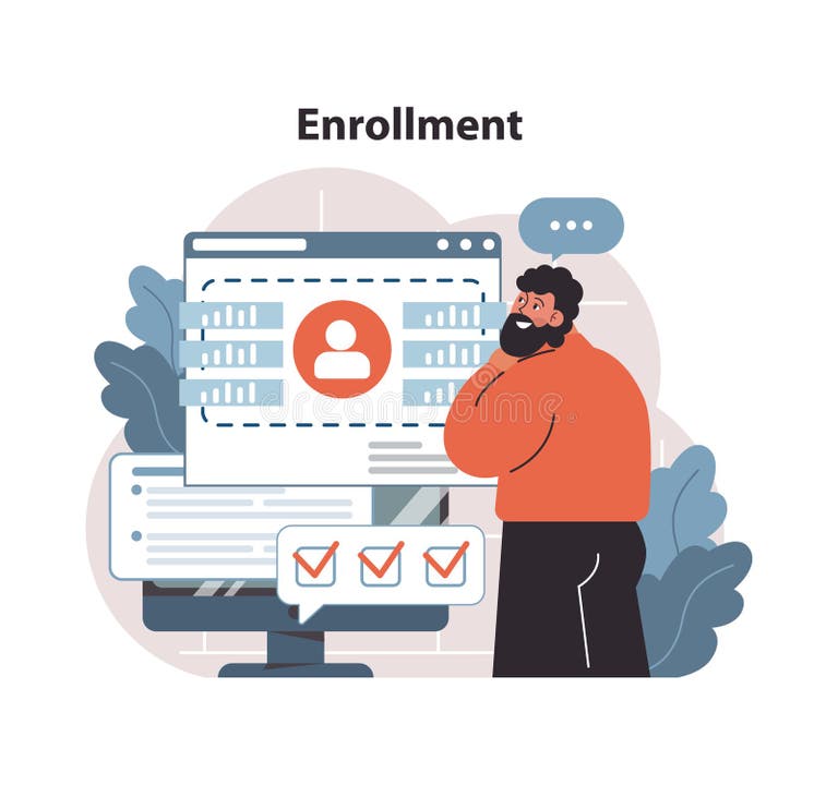 Enrollment Process Stock Illustrations – 124 Enrollment Process Stock ...
