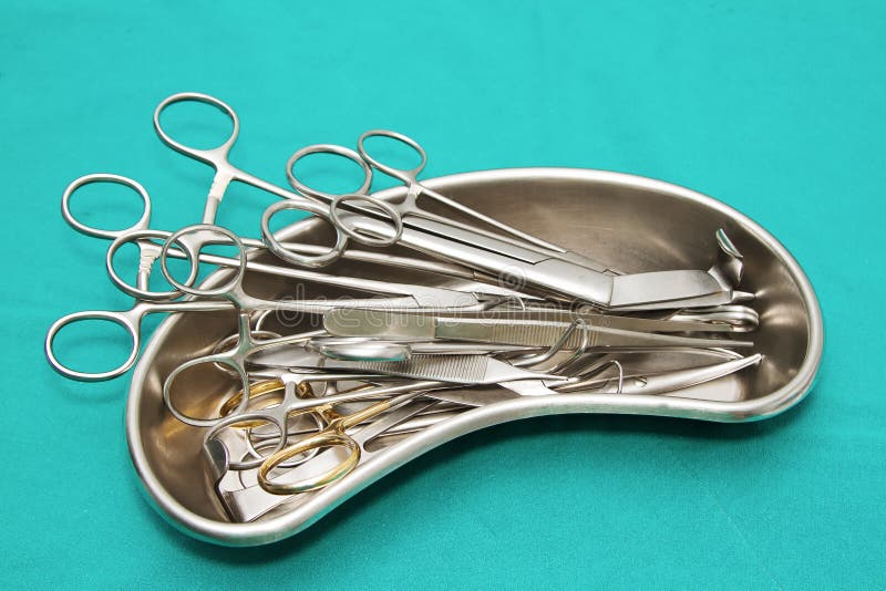 Ensemble D'instrument Chirurgical Image stock - Image du lame ...