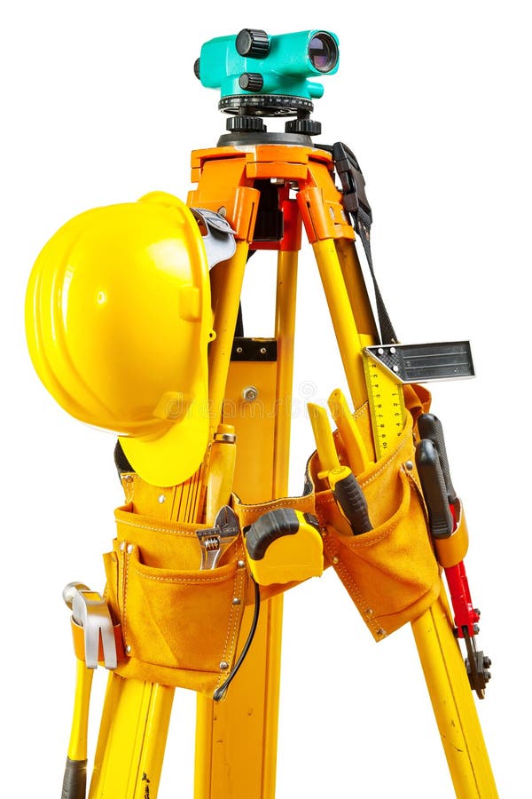 Outils de topographie photo stock. Image du détail, technologie - 69731898