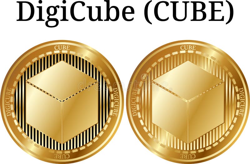 Logo De CUBE En DigiCube De Vecteur Illustration de Vecteur ...