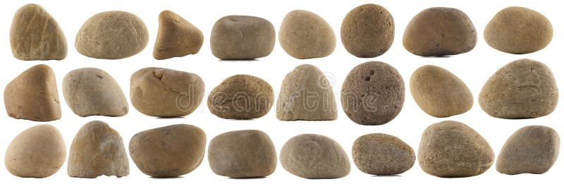 Diverses Pierres De Caillou Pour Le Fond Photo stock - Image du jardin ...