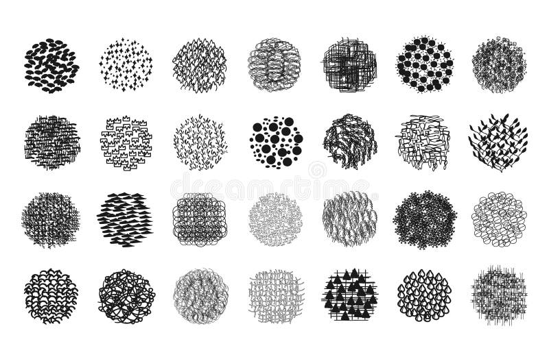 Ensemble De Formes Arrondies Illustration Vectorielle Illustration de ...