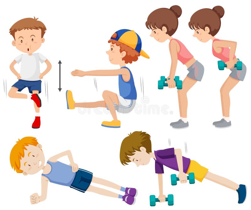 Exercice Stock Illustrations, Vecteurs, & Clipart – (384,769 Stock ...