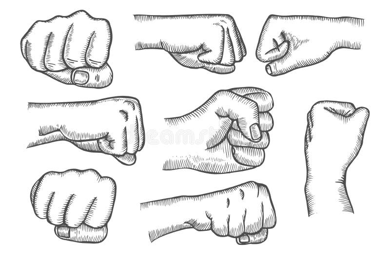 Poings Stock Illustrations, Vecteurs, & Clipart – (1,735 Stock ...