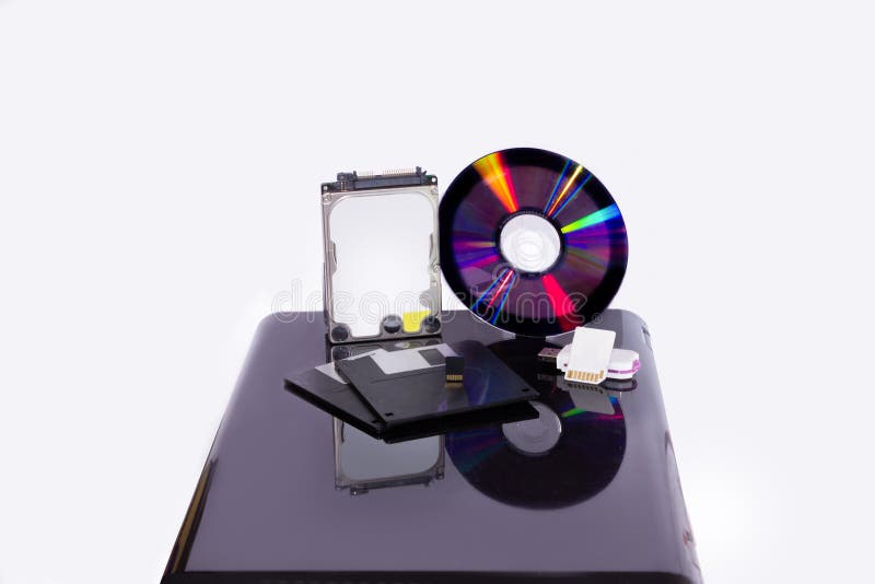 Supports de stockage image stock. Image du sauvegarde - 15762133