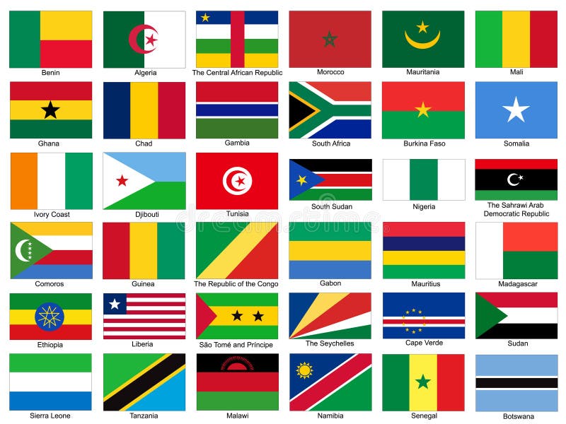 Drapeaux D Afrique