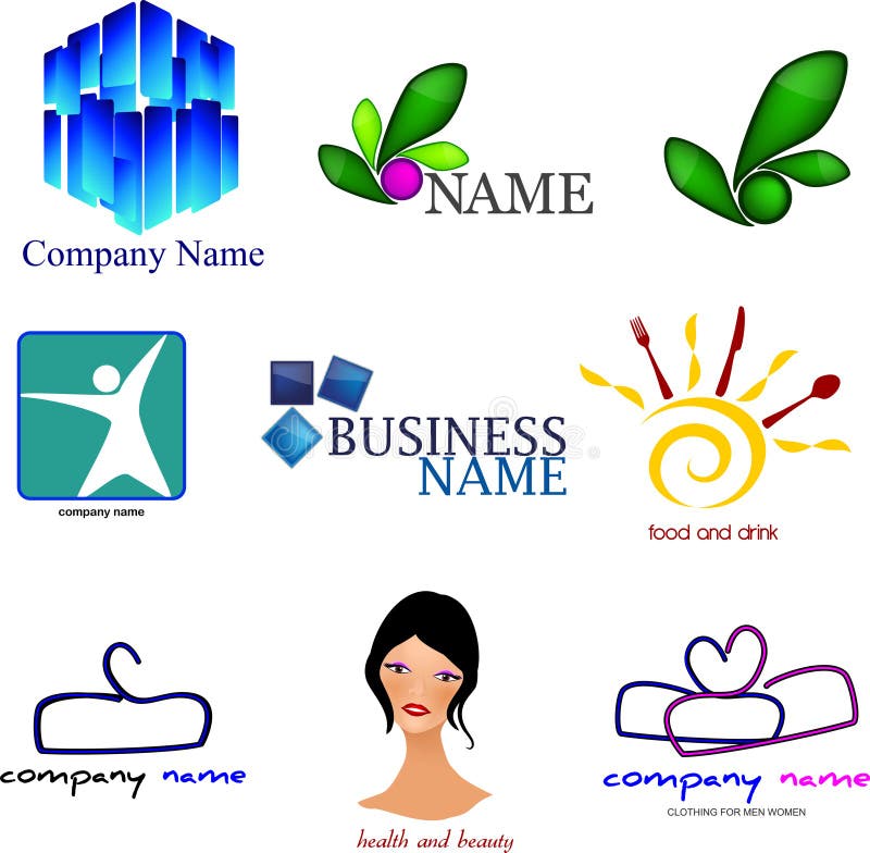 Ensemble - logos illustration stock. Illustration du cercle - 30341017