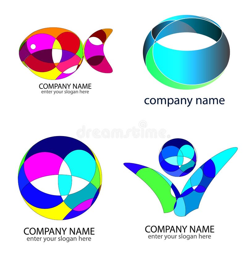 Ensemble - logos illustration stock. Illustration du cercle - 30341017