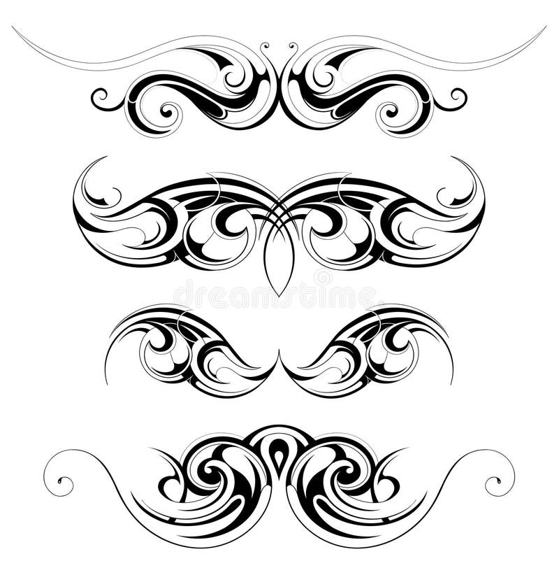 Ensemble tribal d'art illustration de vecteur. Illustration du ...