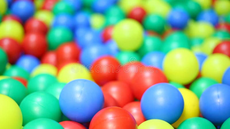 Ensemble Varicoloured Ball, Moving Stock Video - Video of objects, pool ...