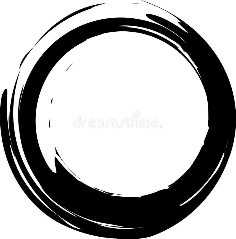 Enso Vector Symbol. Logo, Emblem Design Stock Vector - Illustration of ...