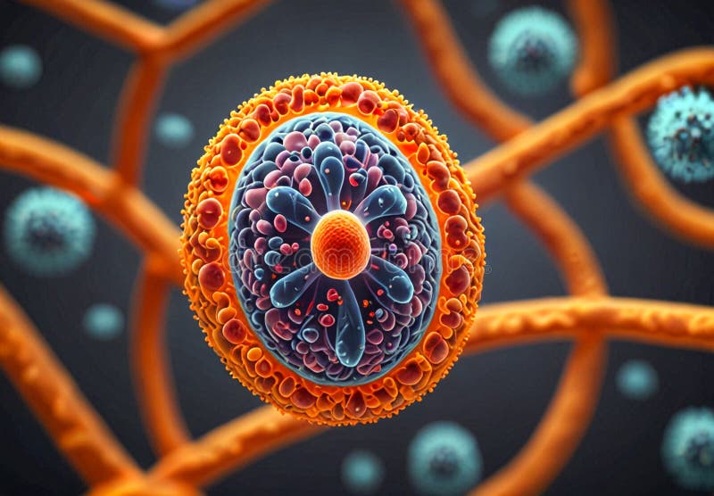 This Ensures Accurate DNA Replication and Distribution Stock ...