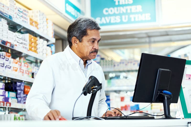 Ensuring His Online Systems are All Operating in Order. a Mature ...