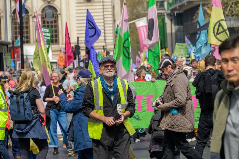 Ensuring Safety at XR London March Editorial Image - Image of ...