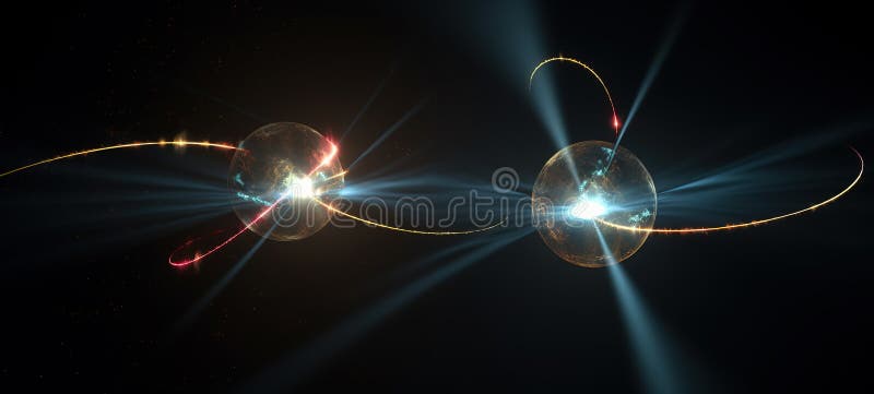 Entangled Particles Stock Illustrations – 124 Entangled Particles Stock ...