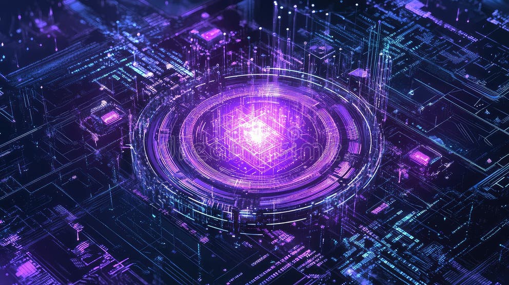 Looping Quantum Processor Ai Stock Photos - Free & Royalty-Free Stock ...