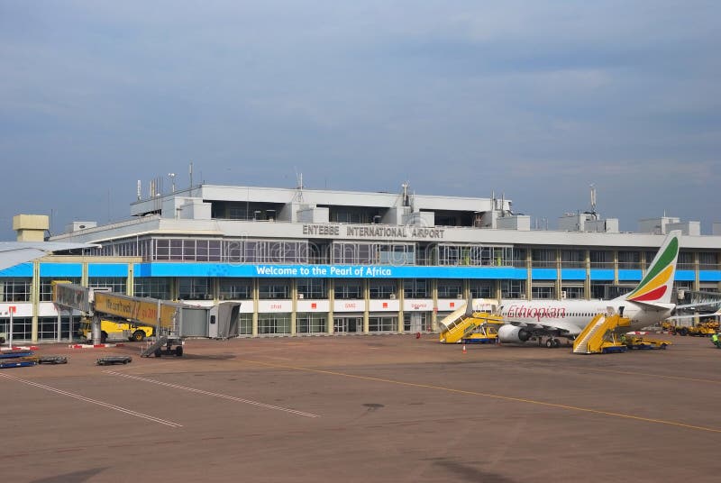 Entebbe International Airport Editorial Image - Image of road, aviation ...