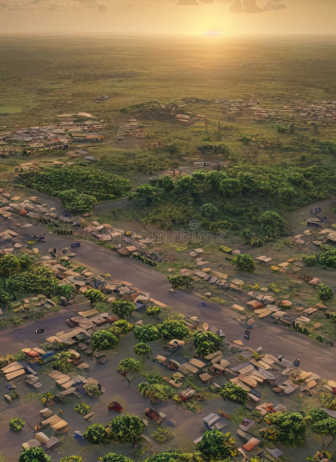 Entebbe, Wakiso, Uganda. Generative AI. Stock Image - Image of land ...