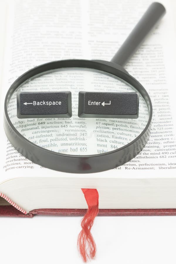 Backspace Key Computer Keyboard Stock Photo - Image of computer, black ...