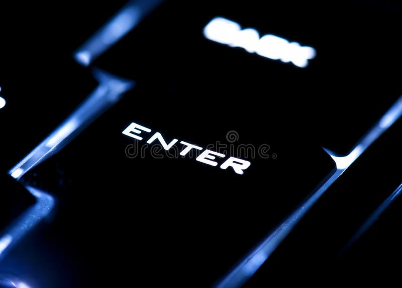 Enter button stock photo. Image of command, data, closeup - 23770974
